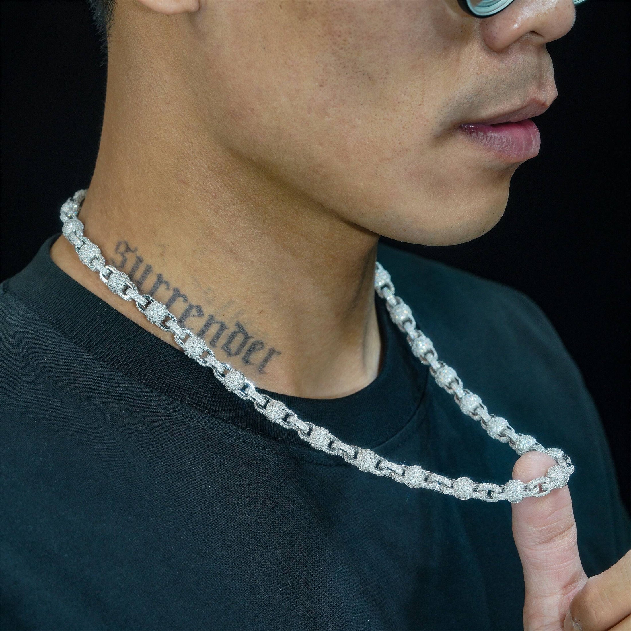 Moissanite hip hop jewelry – customhiphopofficial